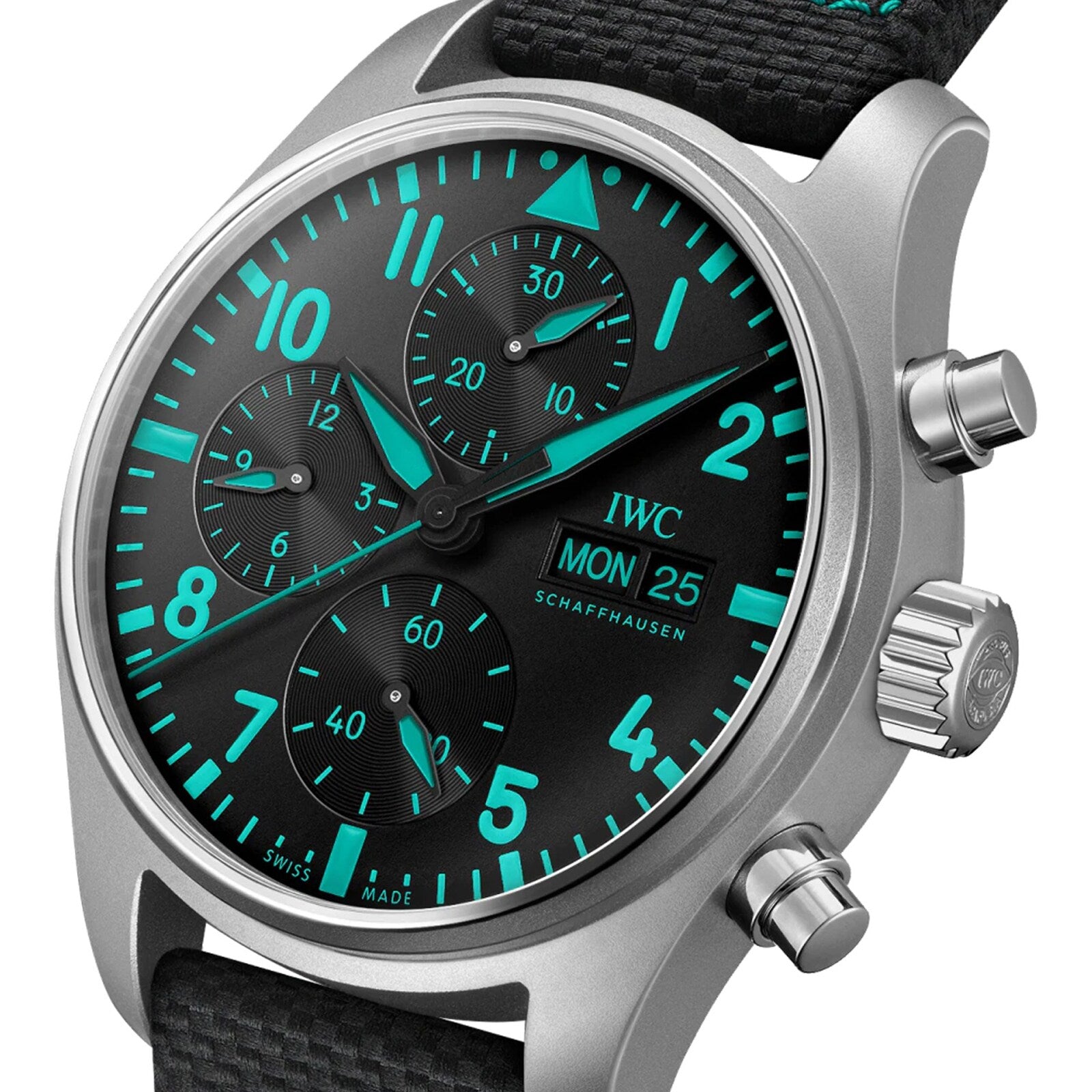 IWC Schaffhausen Pilot's Watch Chronograph 41 Edition "Mercedes - AMG ...