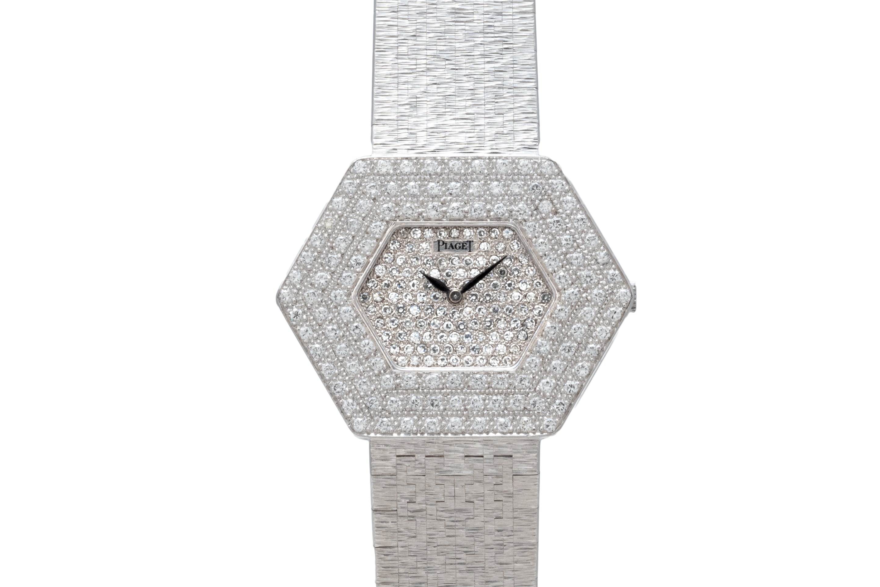 Hexagonal Diamond Dress Watch