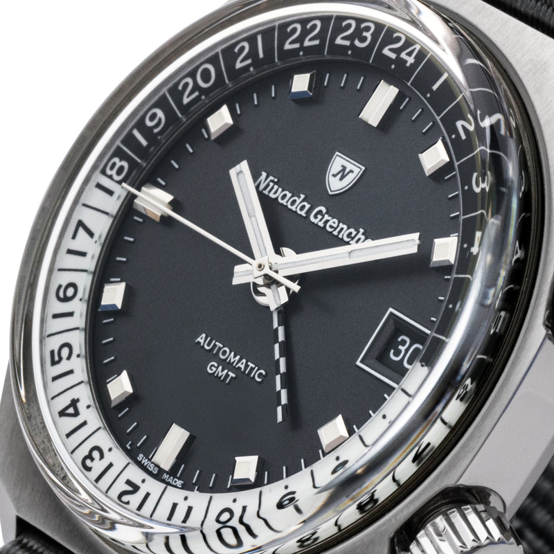 Nivada Grenchen Nivada Grenchen Antarctic GMT Limited Edition For Hodinkee