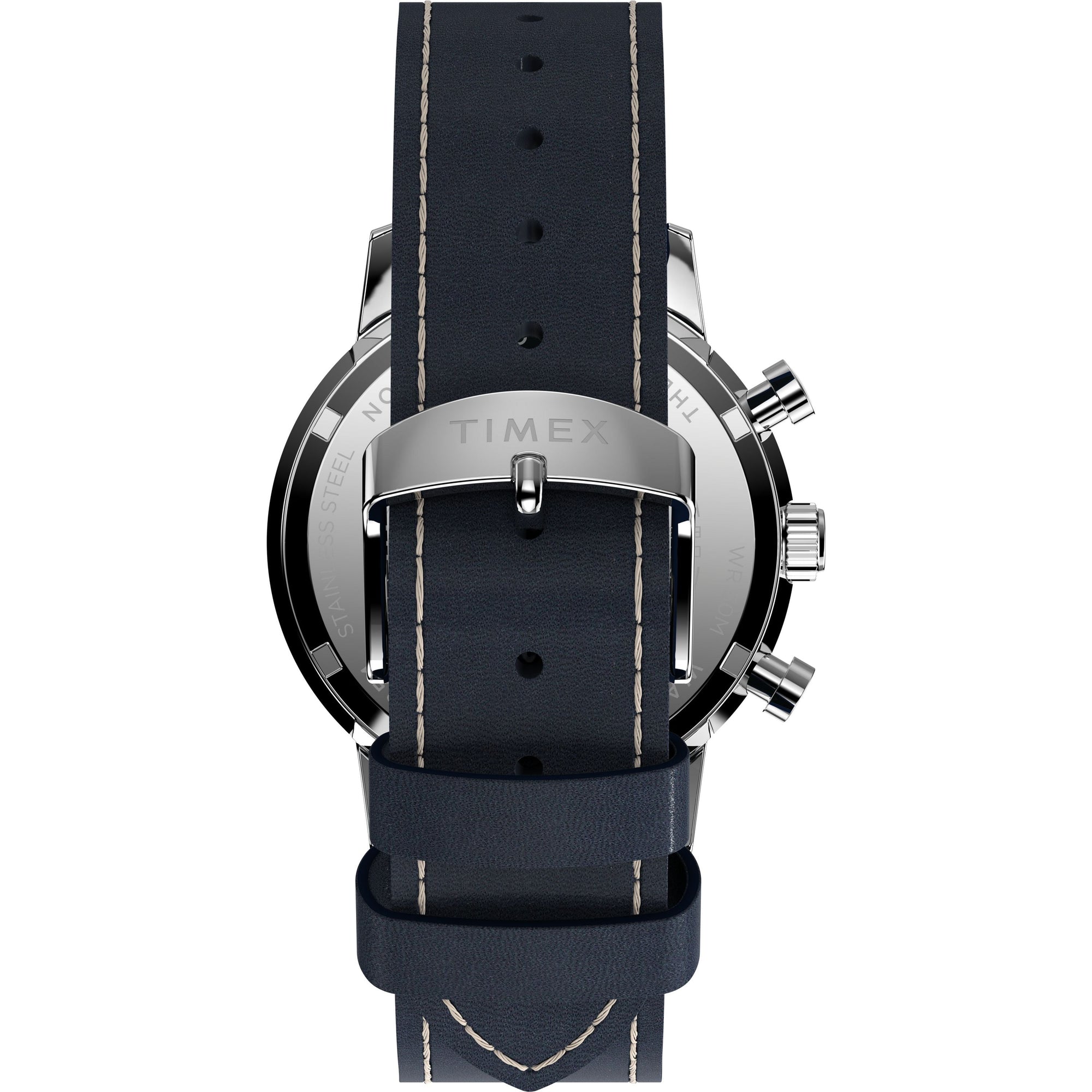 Timex Marlin® Chronograph Tachymeter 40mm Leather Strap Watch