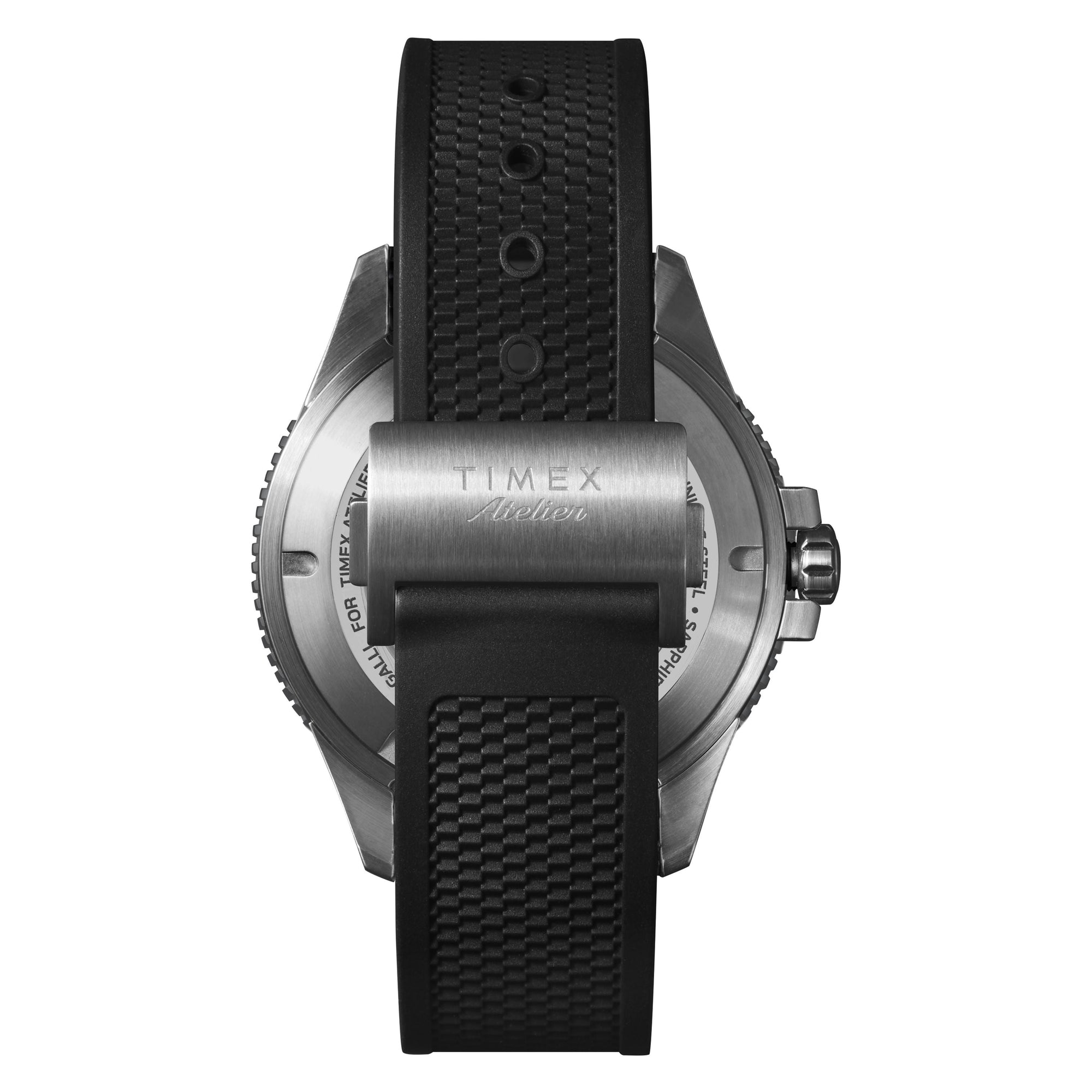 Timex Atelier Marine M1a 41mm Swiss Made Automatic NBR Synthetic Rubber ...